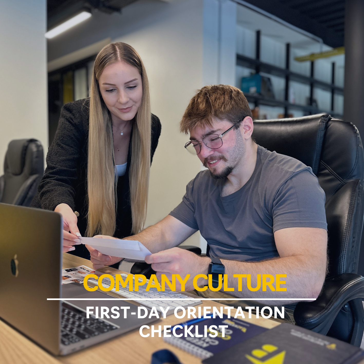 Getting Started First Day Orientation Checklist Backstage